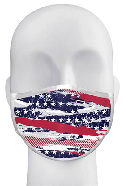Badger 3-Ply Sublimated Mask (ea.) - Cheerleading Equipment and Gear