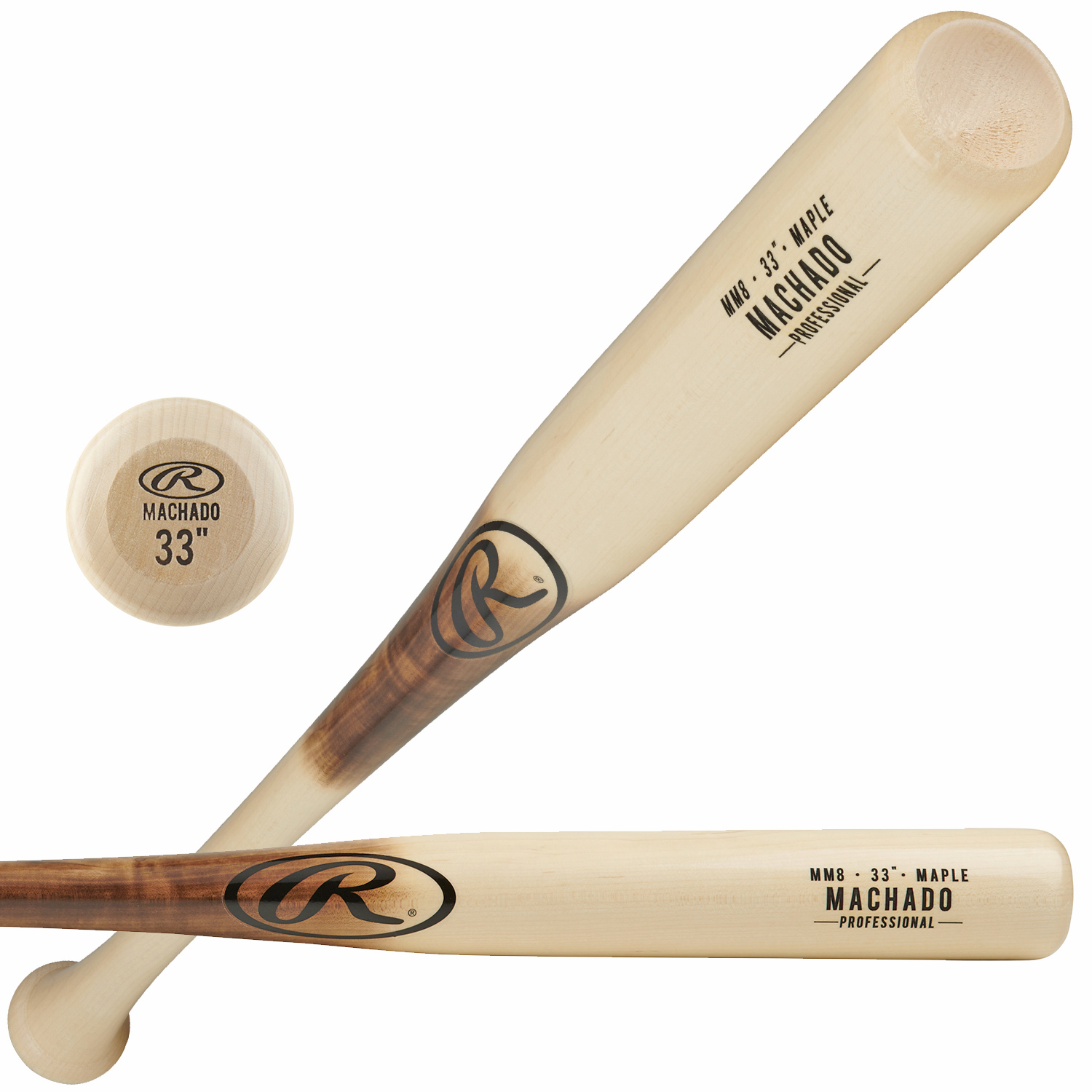 E143573 Manny Machado Pro Label Wood Maple Bat