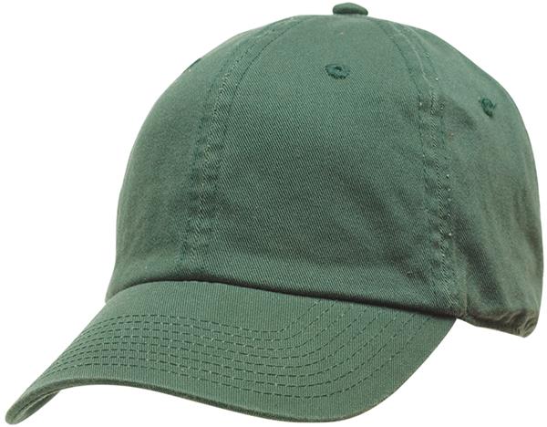 Bayside Washed Chino Cotton Unstructured Cap - Soccer Equipment and Gear