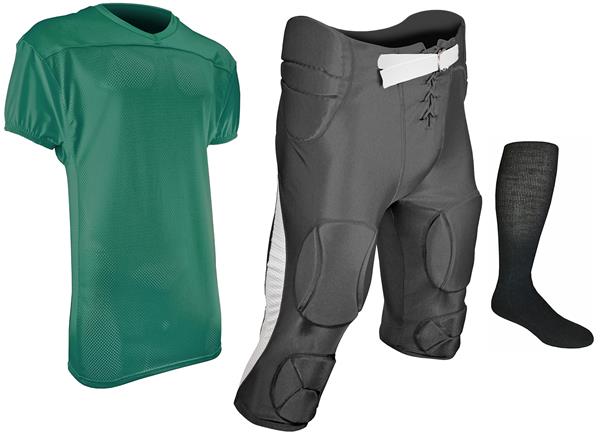 Adult Youth Football Jersey Integrated Pants KIT - Football Equipment ...