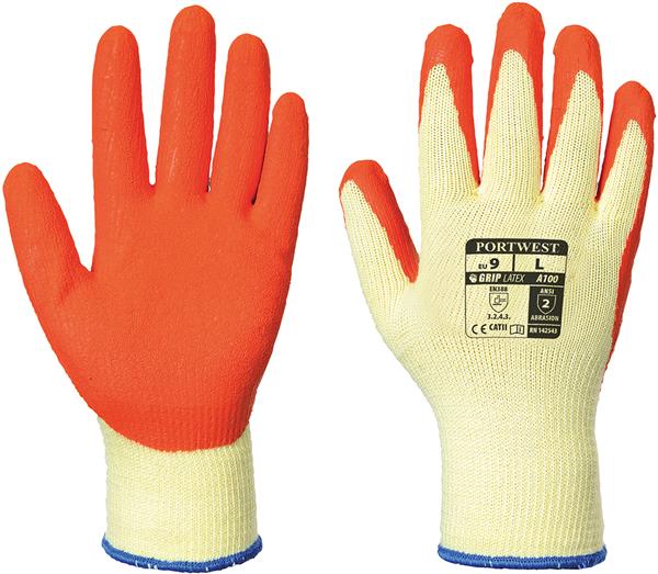 Portwest Latex Grip Gloves - A100 (PAIR) EA - Cheerleading Equipment ...