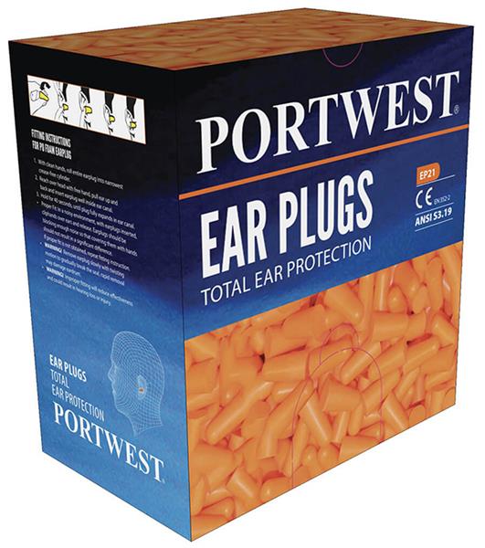 Portwest Ear Plug Dispenser Refill Pack Box 500 - Cheerleading ...