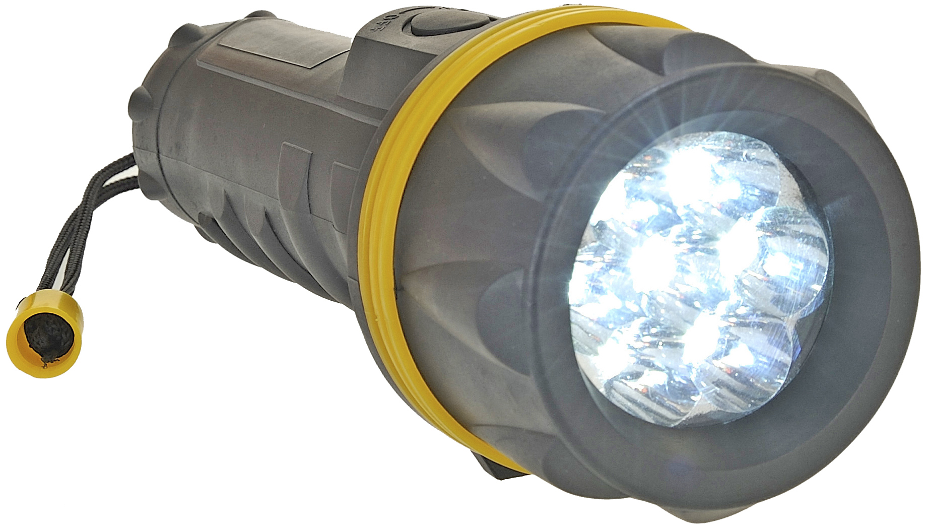 E143983 Portwest 7 LED Rubber Flashlight PA60