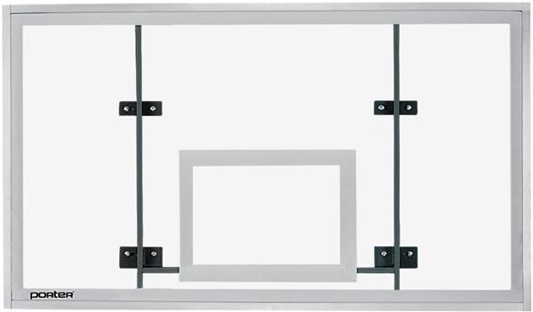 Porter Pro-Strut Conversion Glass Basketball 72" X 42" Backboard 205A ...