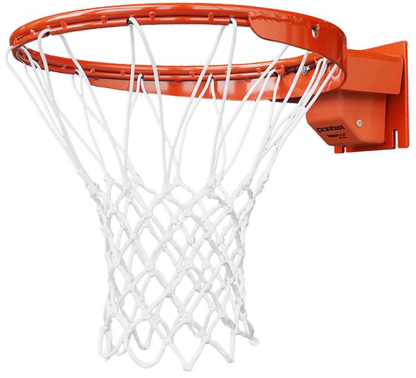 Porter Torq-Flex Basketball Rim & Net (ea.) - Basketball Equipment and Gear