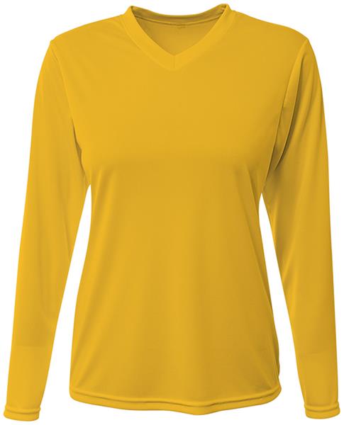 A4 Womens Sprint L/S Performance Tee - Soccer Equipment and Gear