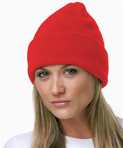 Bayside 100% Acrylic Knit Cuff Beanie BA3825 - Cheerleading Equipment ...