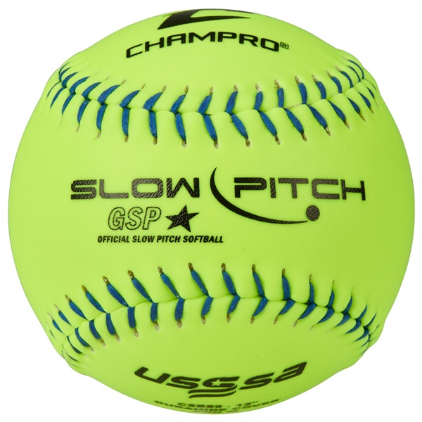 USSSA 12" Slowpitch Tournament Softball Pro M Durahide Cover .44 COR ...