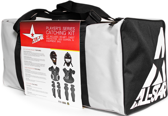 ALL-STAR Player's Series Baseball Catcher's Kits - Baseball Equipment ...