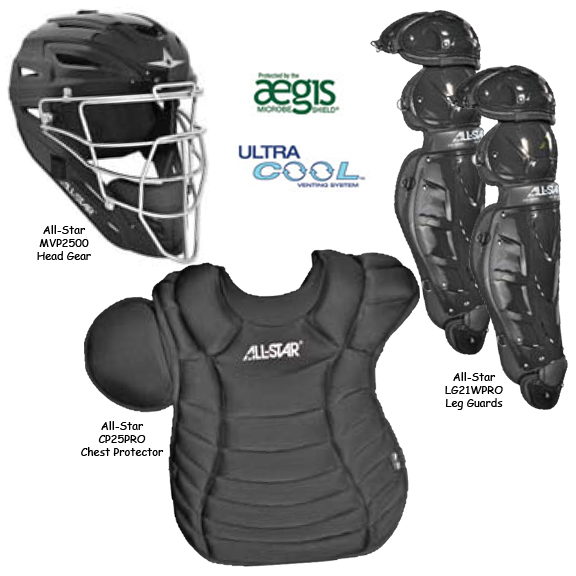 ALL-STAR Traditional Professional Baseball Catcher - Baseball Equipment ...