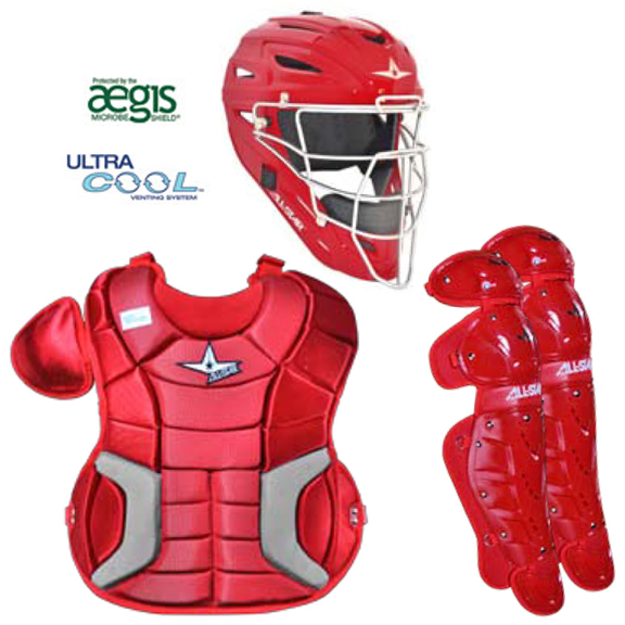 ALL-STAR Pro Women's Team Softball Catchers Kits - Baseball Equipment ...
