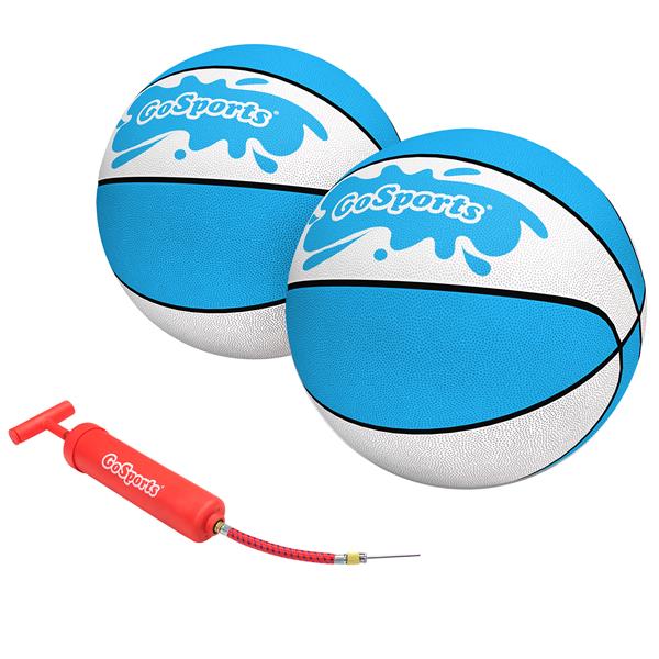 GoSports Swimming Pool Water Basketball (2 Pack) BALLS-BB-POOL-3-2 ...