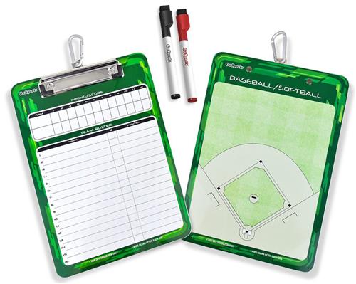 GoSports Baseball & Softball Lineup Board - Baseball Equipment & Gear