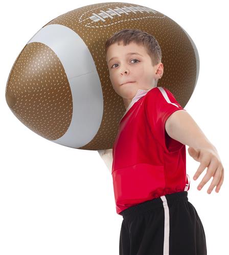 GoFloats 4' Giant Inflatable Football GI-FOOTBALL-01 - Playground ...
