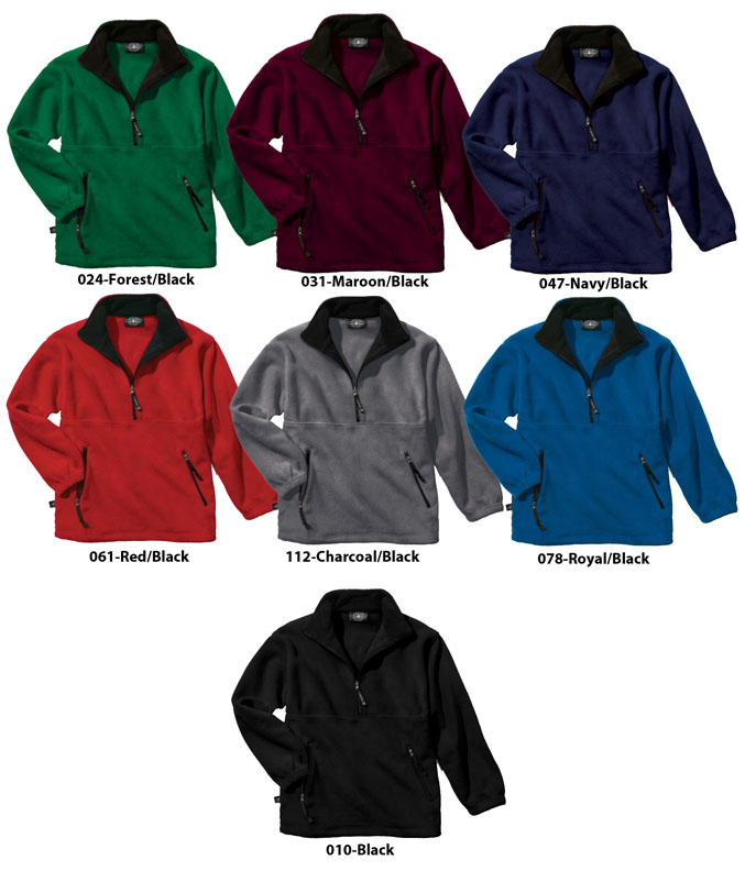 E1459 Charles River Adirondack Fleece Pullover