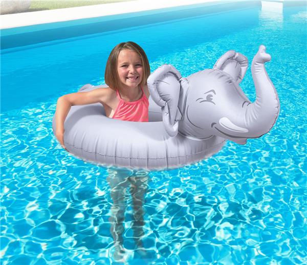 GoFloats Kids Elephant Jr Pool Float Party Tube - Swimming Equipment ...
