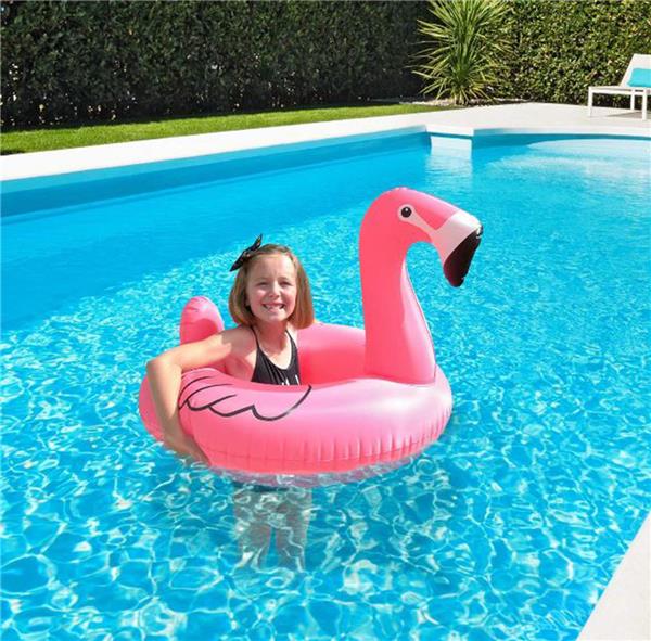 GoFloats Kids Flamingo Jr Pool Float - Swimming Equipment and Gear