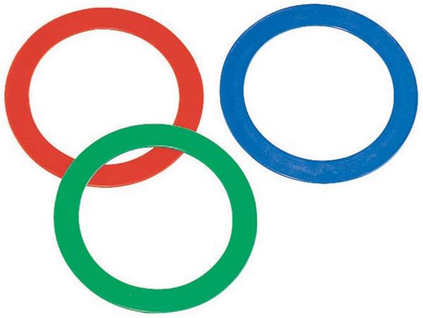 Martin Sports Juggling Rings Set of 3 - Playground Equipment and Gear