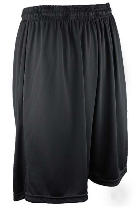 E145992 6.75" to 7.5" Inseam Adult & Youth "No Pocket" Black Sports ...