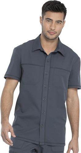 Dickies Dynamix Men's Button Front Collar Shirt - Cheerleading ...