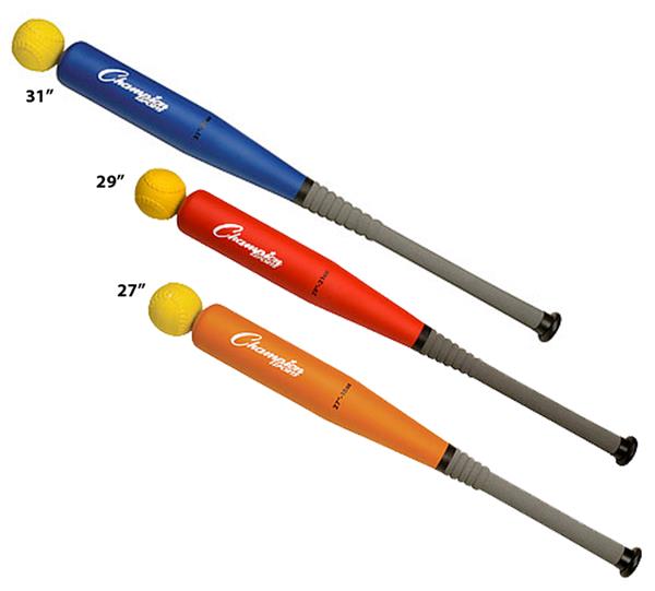 Champion 31" 29" or 27" Rhino Skin Training Bats - Baseball Equipment ...