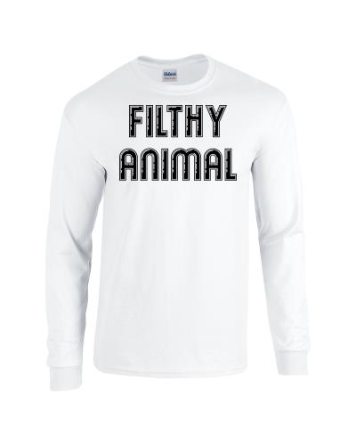 Epic Filthy Animal Long Sleeve Cotton Graphic T-Shirts - Baseball ...