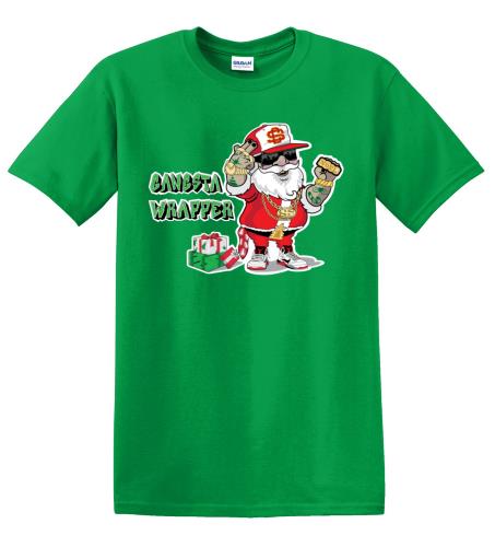 Epic Adult/Youth Gangsta Wrapper Cotton Graphic T-Shirts - Baseball ...