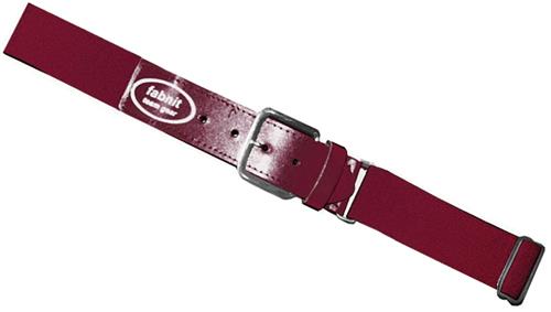 Fabnit Adult Maroon Elastic Baseball Belt - Closeout Sale - Baseball ...