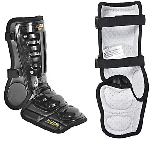 ALL-STAR Pro Baseball Batter's Ankle/Foot Guards - Baseball Equipment ...