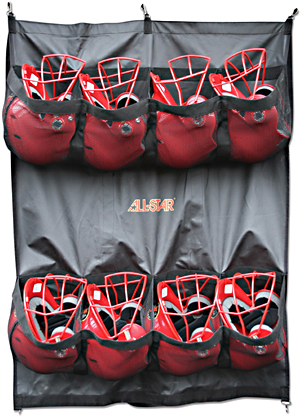 ALL-STAR HB1 Baseball/Softball Helmet Bag/Racks - Baseball Equipment & Gear