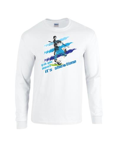 Epic It's Showtime Long Sleeve Cotton Graphic T-Shirts - Baseball ...