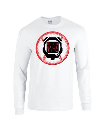 Epic Custom Baseball All In Long Sleeve Cotton Graphic T-Shirts ...