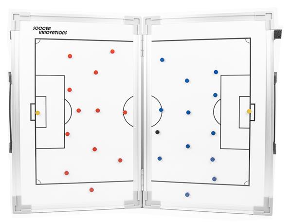 Soccer Innovations Soccer Magnetic Hinged Tactic Board - Soccer ...