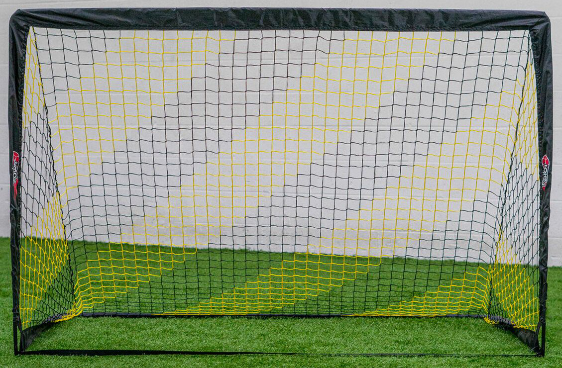 E149517 Soccer Innovations 4X6 Quick Fire Pop Up Goal Set