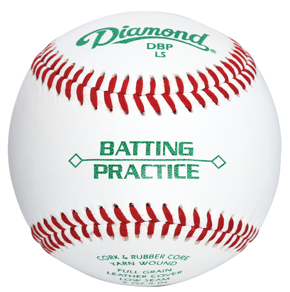 E149981 Diamond DBP LS Batting Practice Baseballs (DZ)