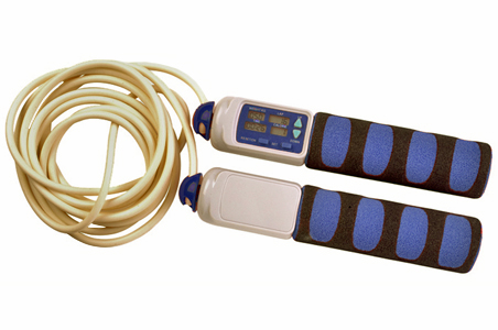 Champion Sports Adjustable Power Jump Rope - Soccer Equipment and Gear