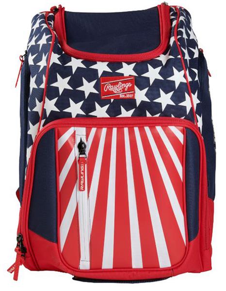 Rawlings Legion Custom Baseball Softball Backpack - Baseball Equipment ...