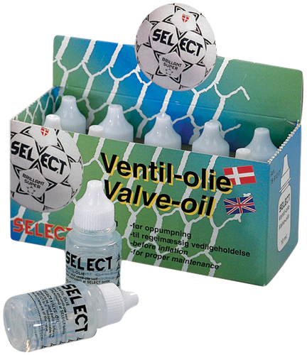 Select Soccerball Valve Oil (10 Pack or Single) - Soccer Equipment and Gear