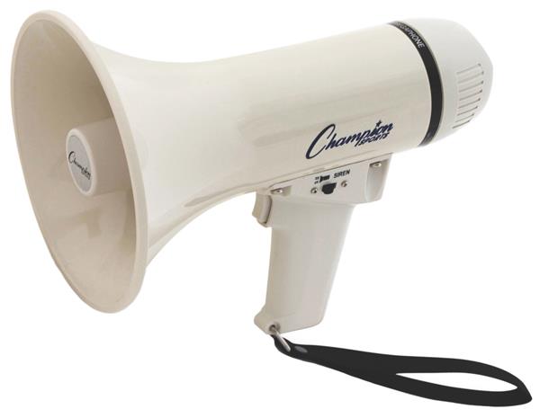 Champion Sports 400 Yard Range Megaphones - Soccer Equipment and Gear