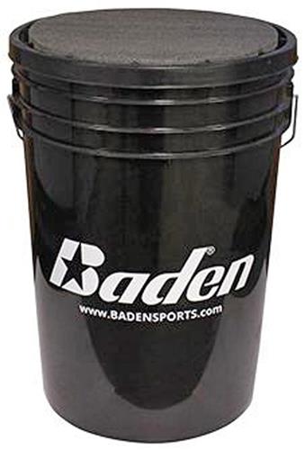 Baden 5 Gallon Bucket/Seat Baseballs Bucket - Baseball Equipment & Gear