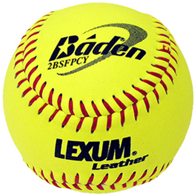 Baden Lexum Fast Pitch NFHS Cork Core Softballs/DZ - Closeout Sale ...