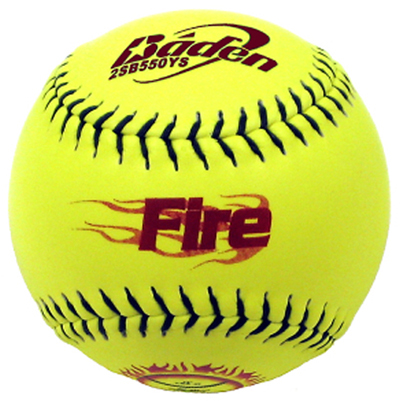 Baden Fire Slow Pitch Composite 12" Softballs (DZ) - Closeout Sale ...