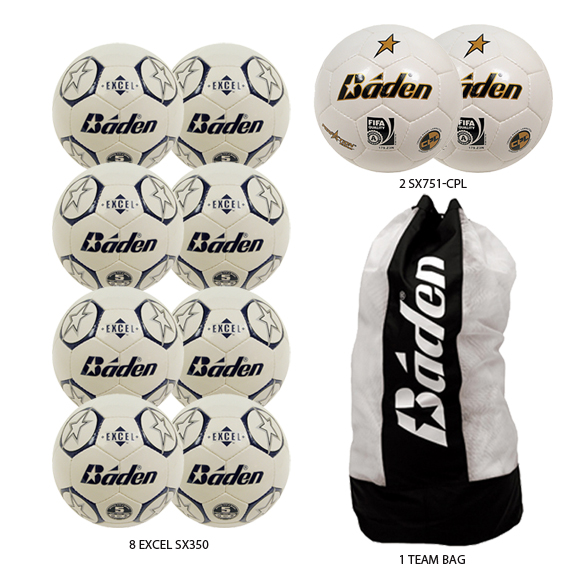 Baden Team Perfection Elite Soccer Ball Kits - Soccer Equipment and Gear