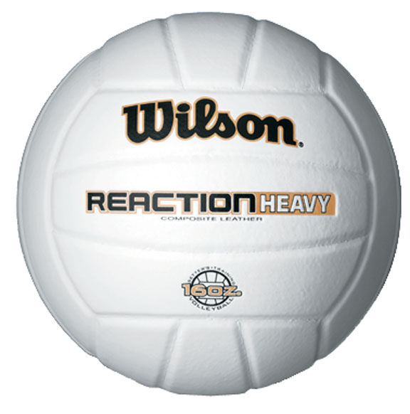 Wilson Reaction Heavy Volleyballs (SET OF 6) - Volleyball Equipment and ...