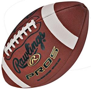 Rawlings PRO5 Leather Practice Footballs - Football Equipment and Gear
