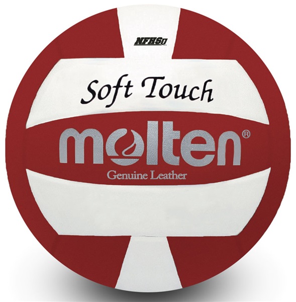 Molten Leather Soft Touch Series Volleyballs - Volleyball Equipment and ...