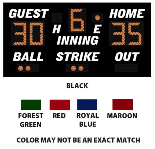 Mid-Size Baseball Softball LED Scoreboards - Soccer Equipment and Gear