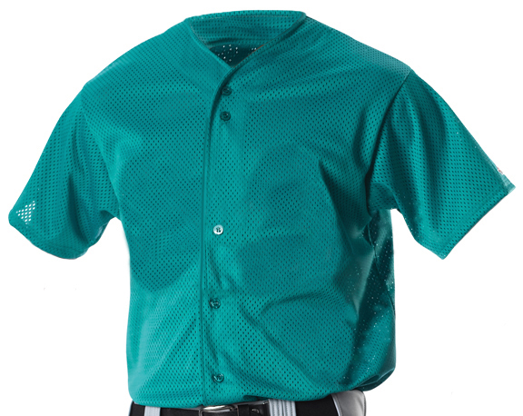 Alleson Full Button Mesh Baseball Jerseys - Closeout Sale - Baseball ...