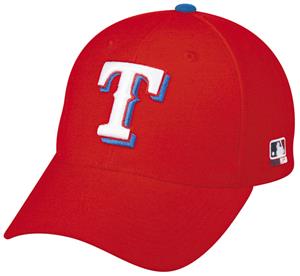 MLB Adjustable Texas Rangers Wool Baseball Cap - Baseball Equipment & Gear