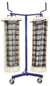 Volleyball Double Net Keepers Storage Rack - Volleyball Equipment and Gear